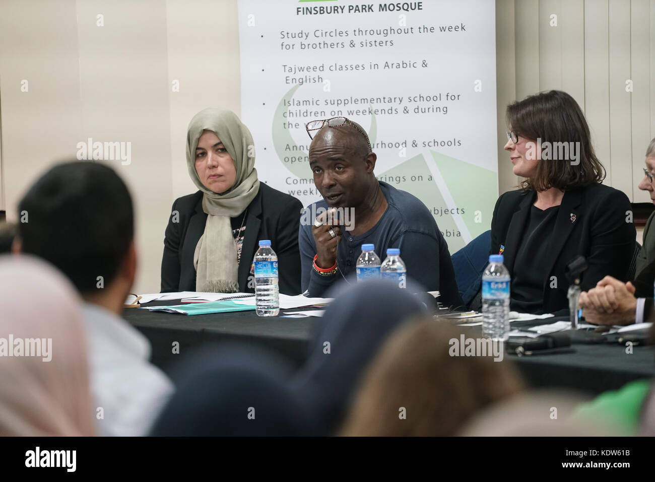 London, UK. 15th Oct, 2017. Collin Adams - Islington Hate Crime Forum ...