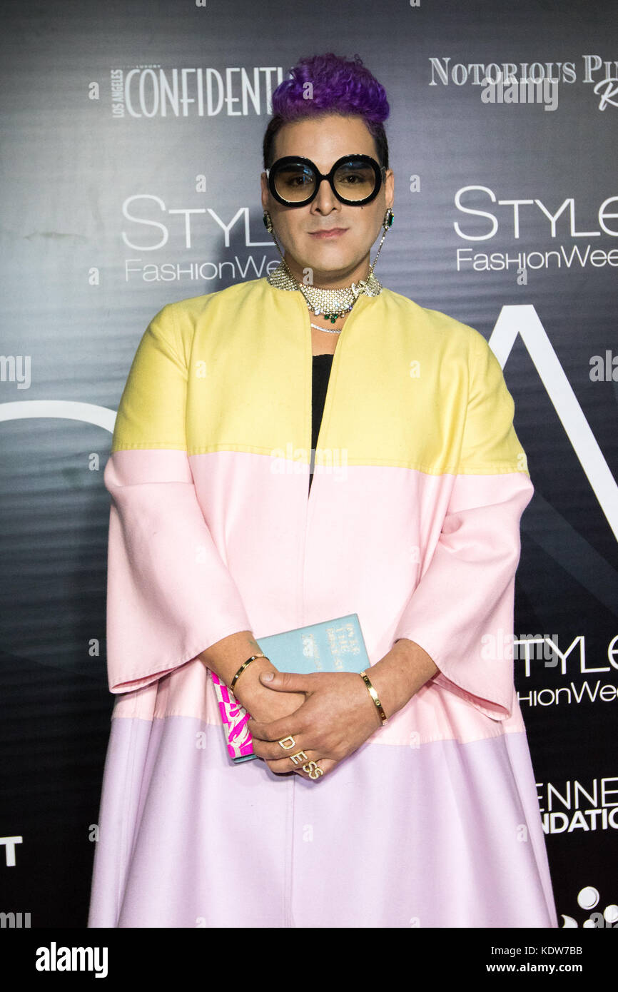 West Hollywood, California, USA. 15th October, 2017. Designer Markus ...