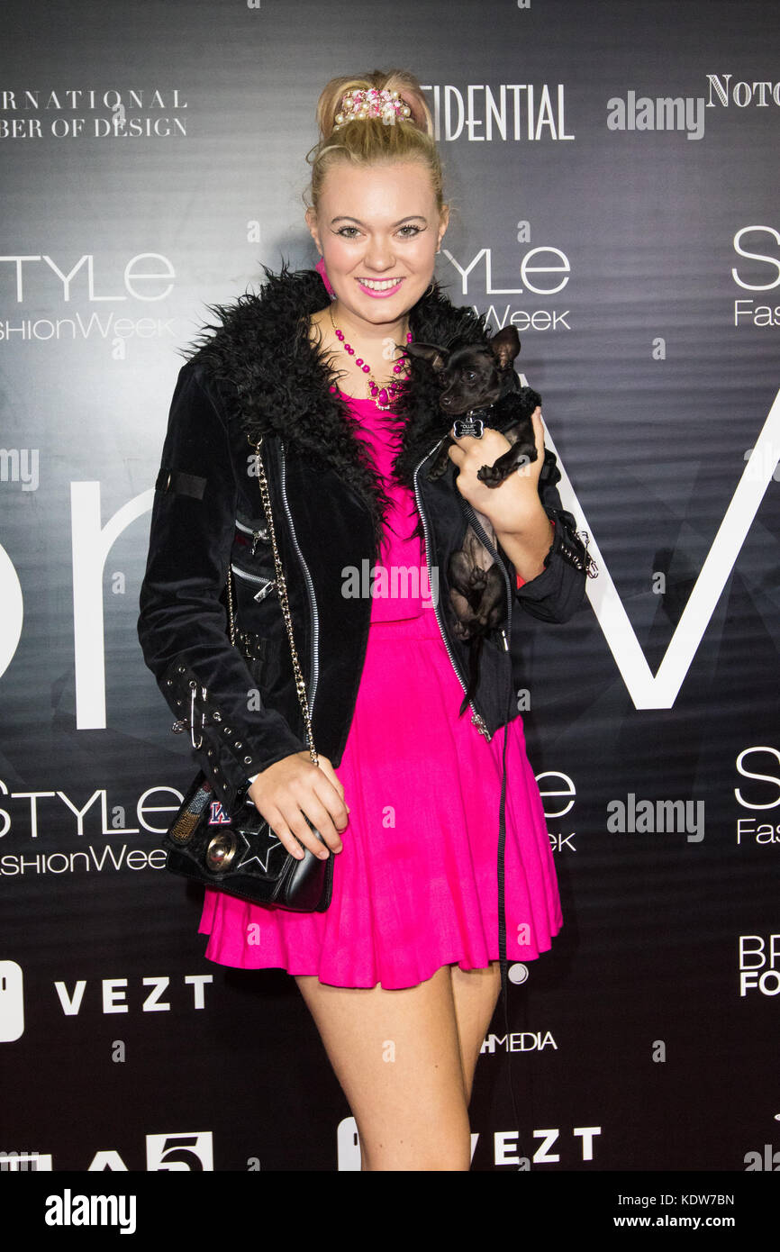 West Hollywood, California, USA. 15th October, 2017. Singer Olivia Rox ...