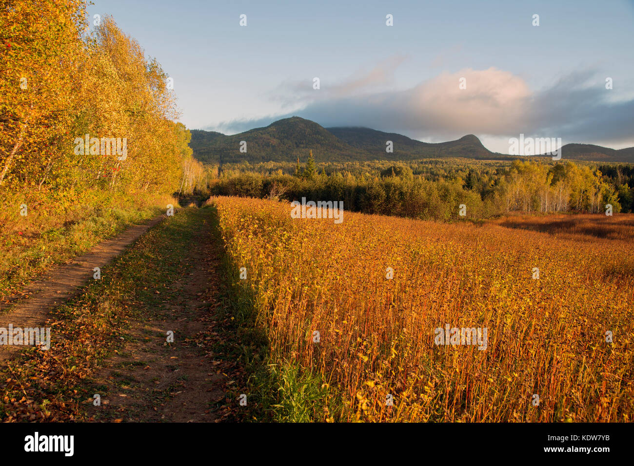 Charlevoix crater hi-res stock photography and images - Alamy