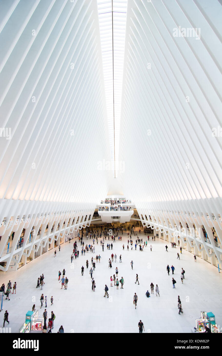 World trade center world trade center transportation hub hi-res stock ...