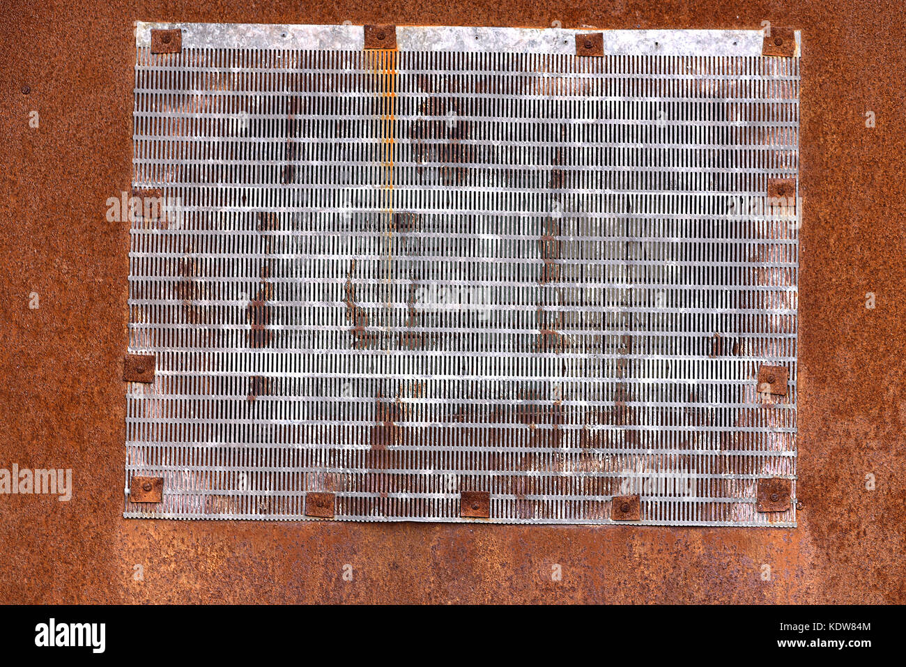 Metal mesh on the window Stock Photo - Alamy