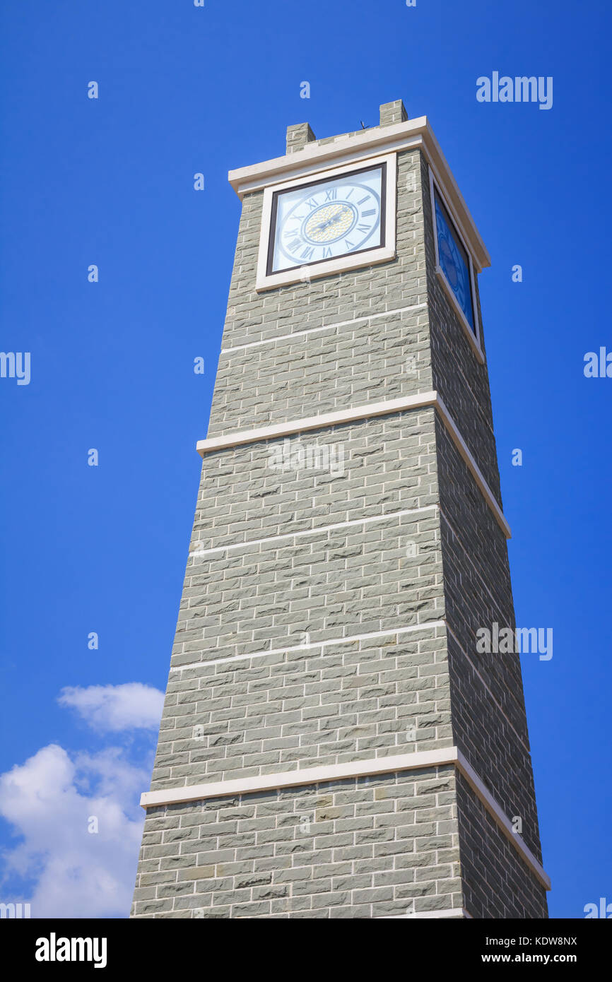 City square clock Stock Photo - Alamy