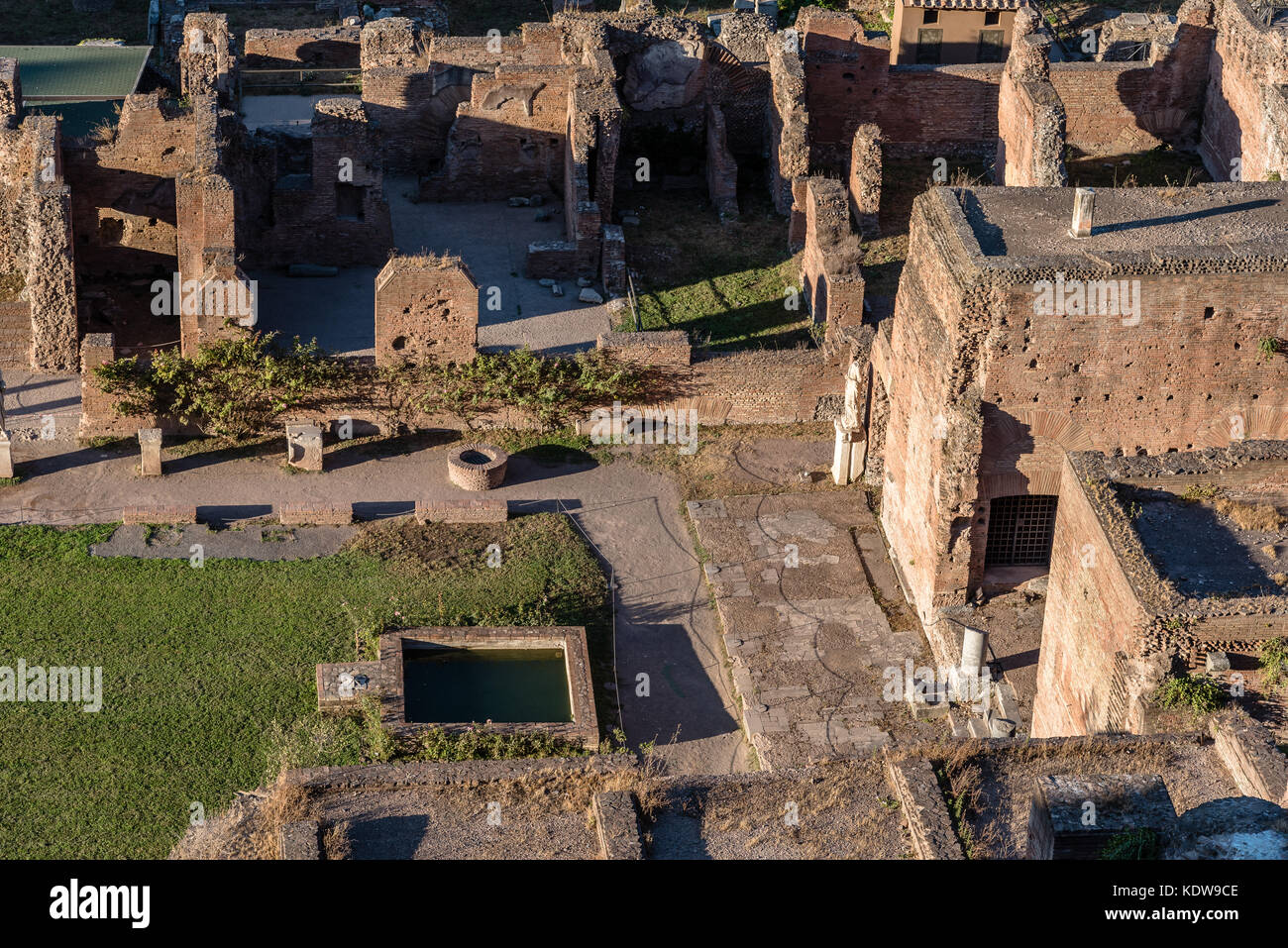 View of Forum of Rome Stock Photo - Alamy