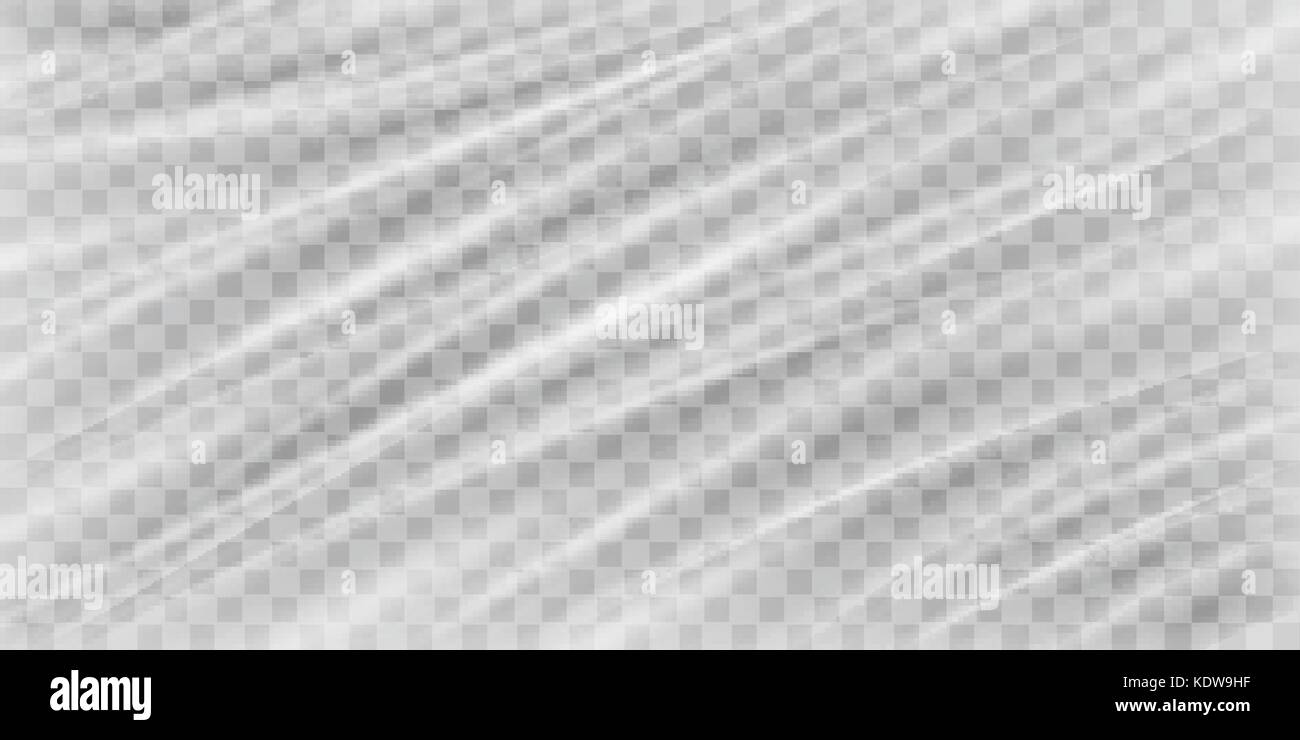 a real transparent plastic warp texture background Stock Vector Image ...