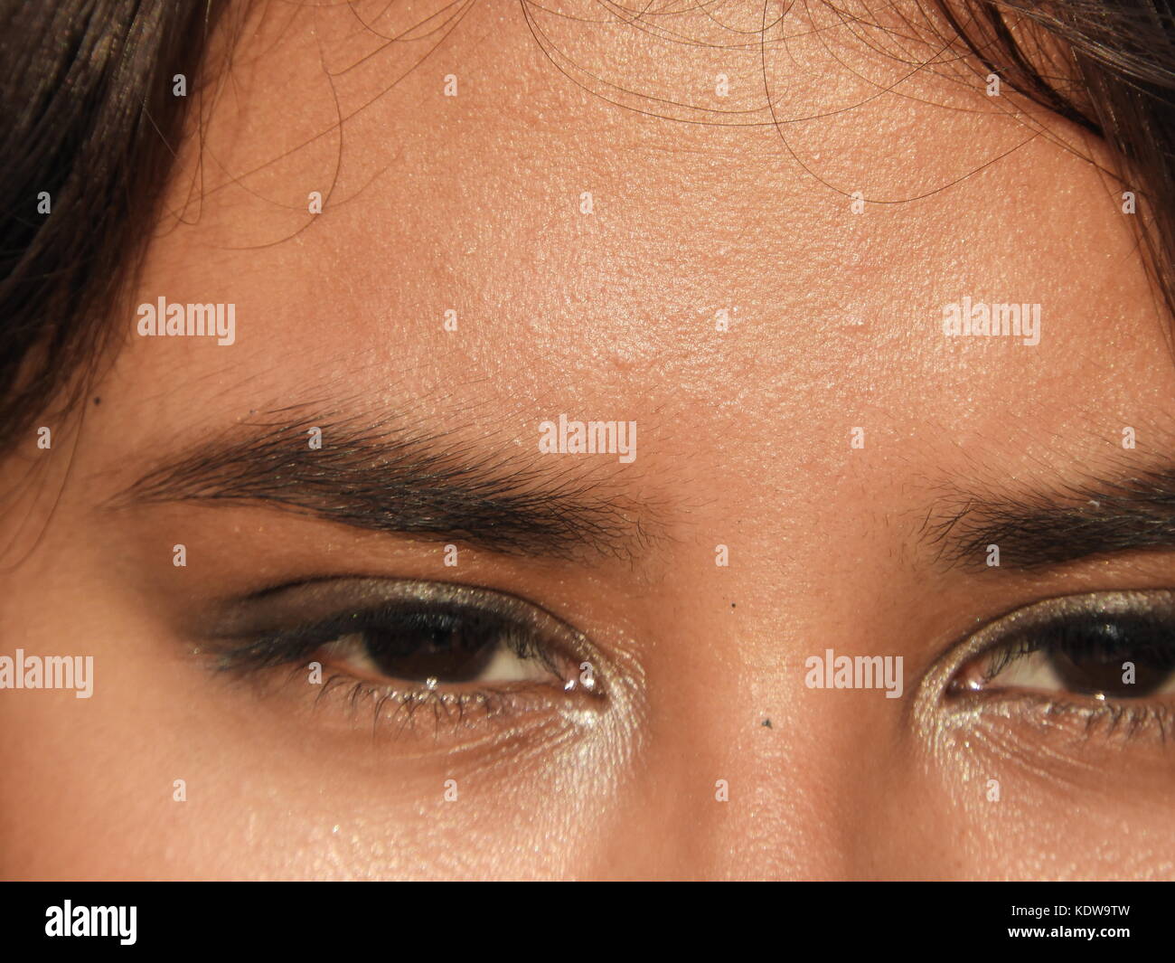 Eyes Of Female Stock Photo - Alamy