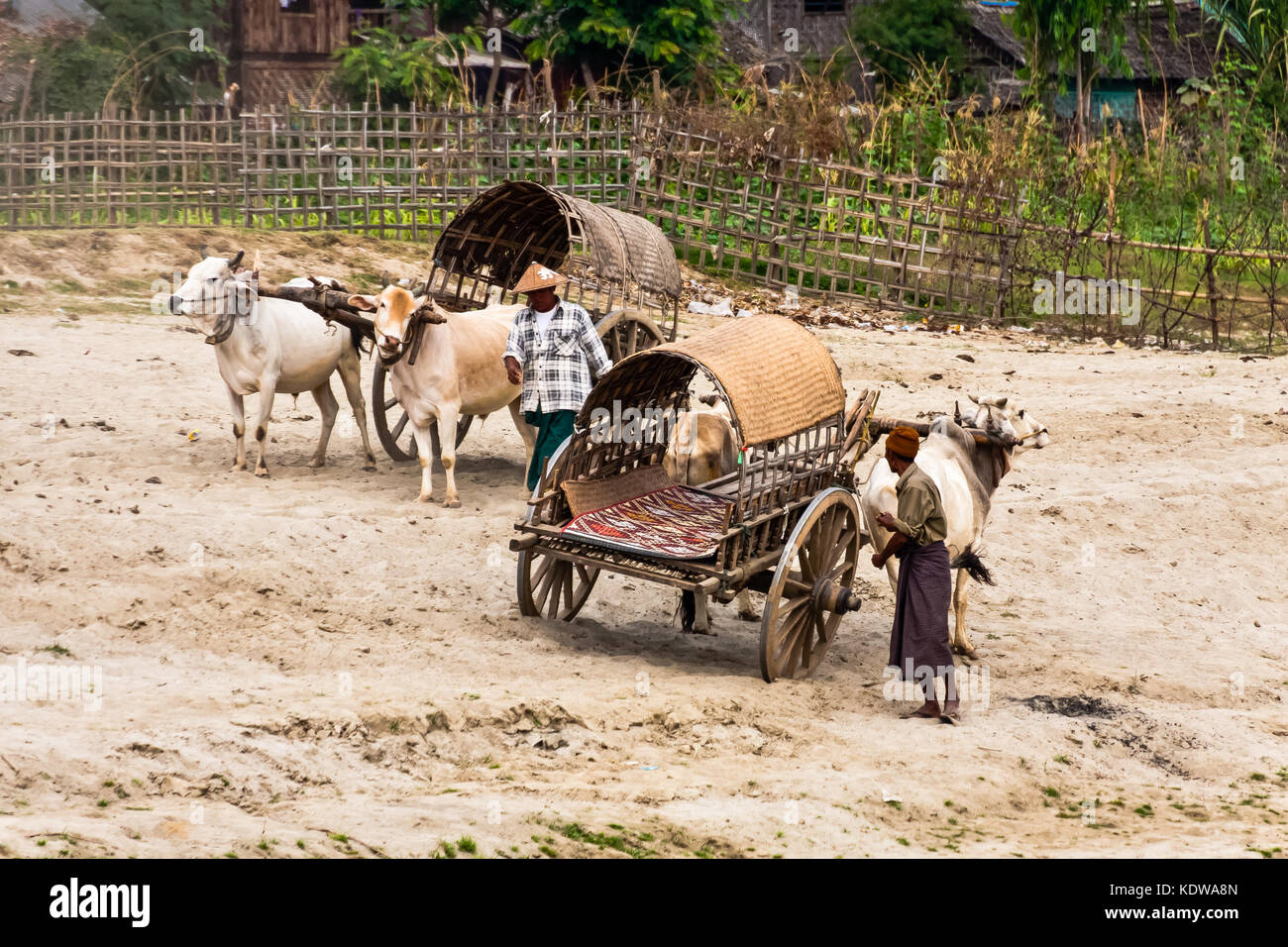 Traditional burmese taxi driver hi-res stock photography and images - Alamy