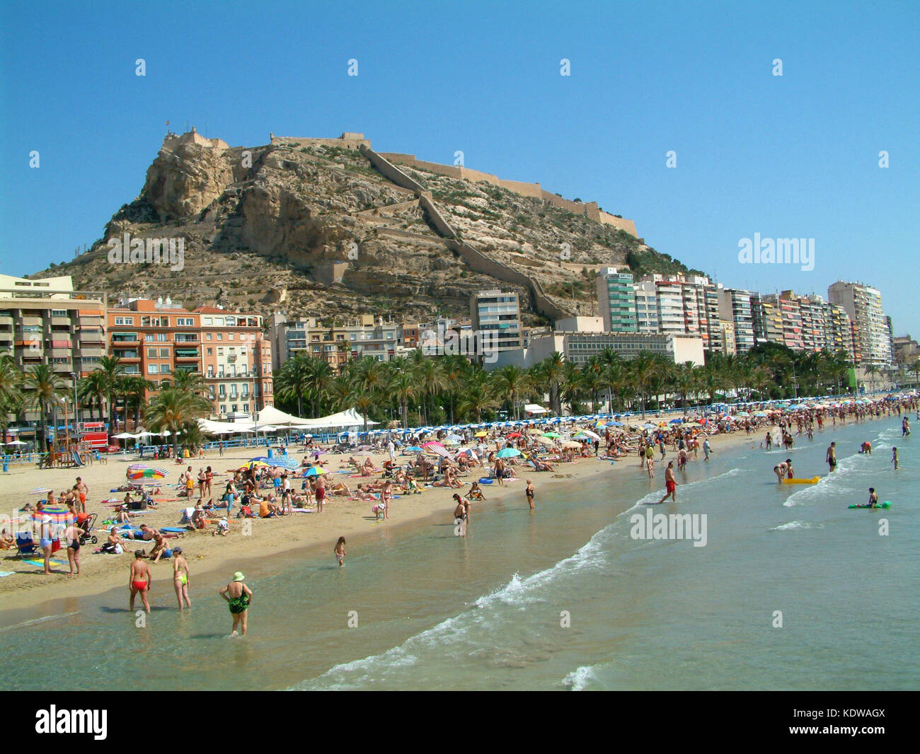 Alicante postiguet beach sea spain hi-res stock photography and images ...