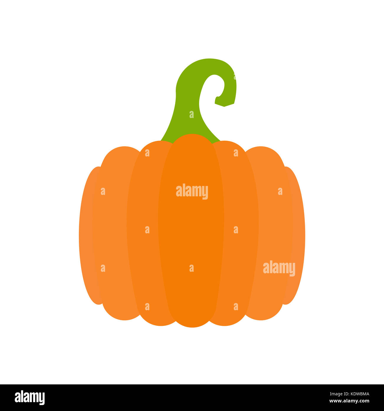 Flat autumn illustration vector Cut Out Stock Images & Pictures - Alamy