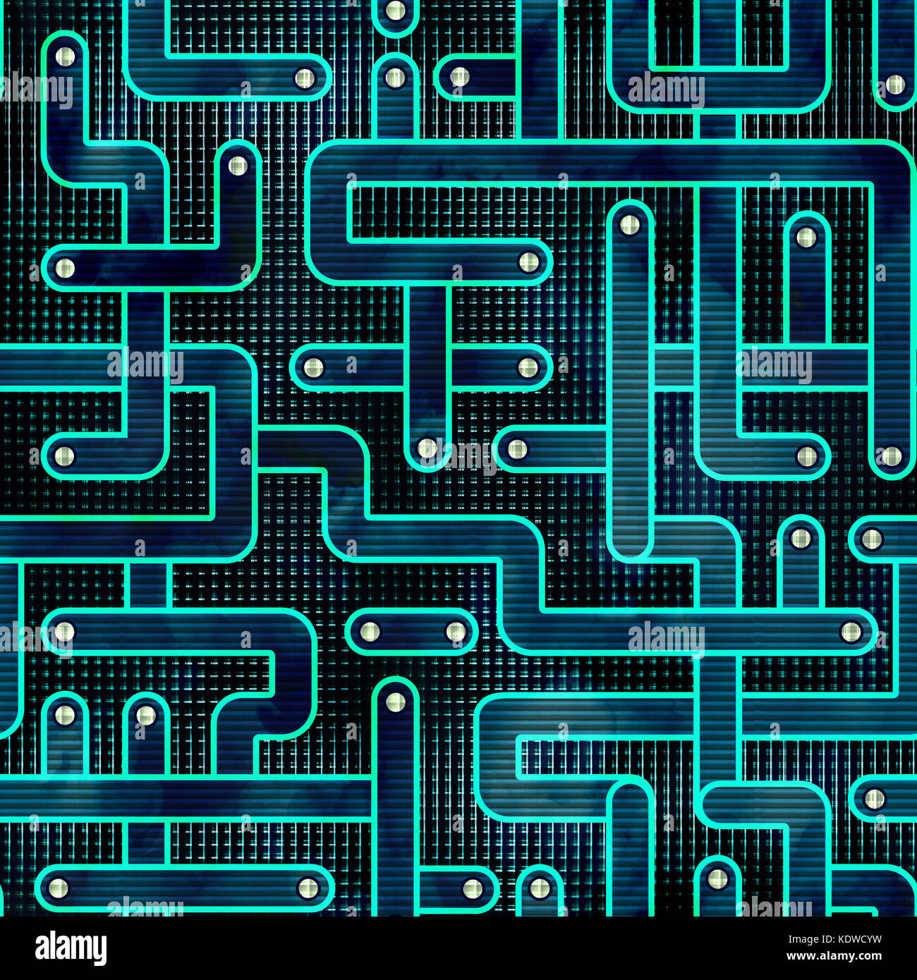Maze seamless pattern with colorful endless tiled labyrinth for fabric ...