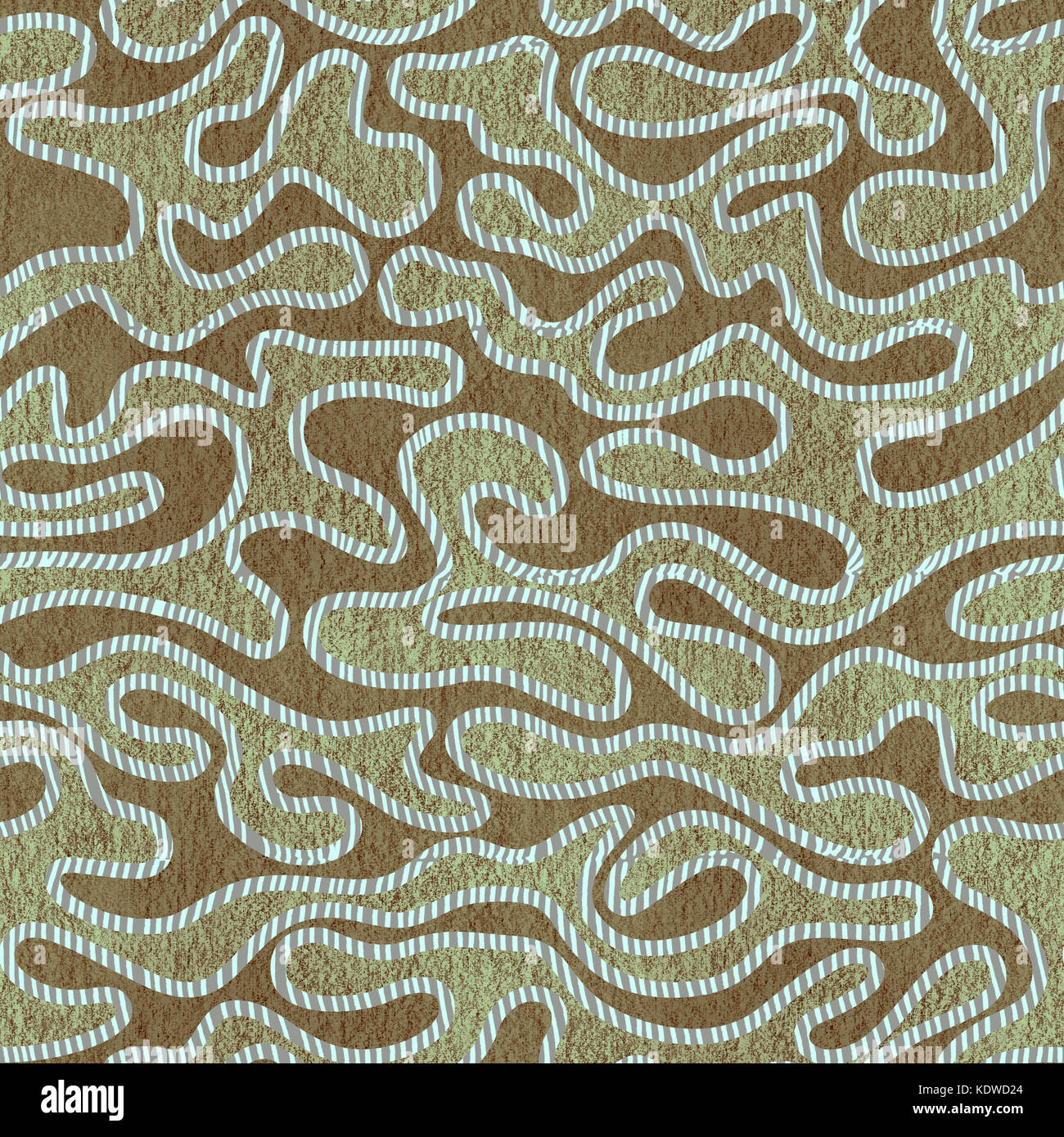 Seamless pattern with geometric waves. Endless stylish texture. Ripple ...