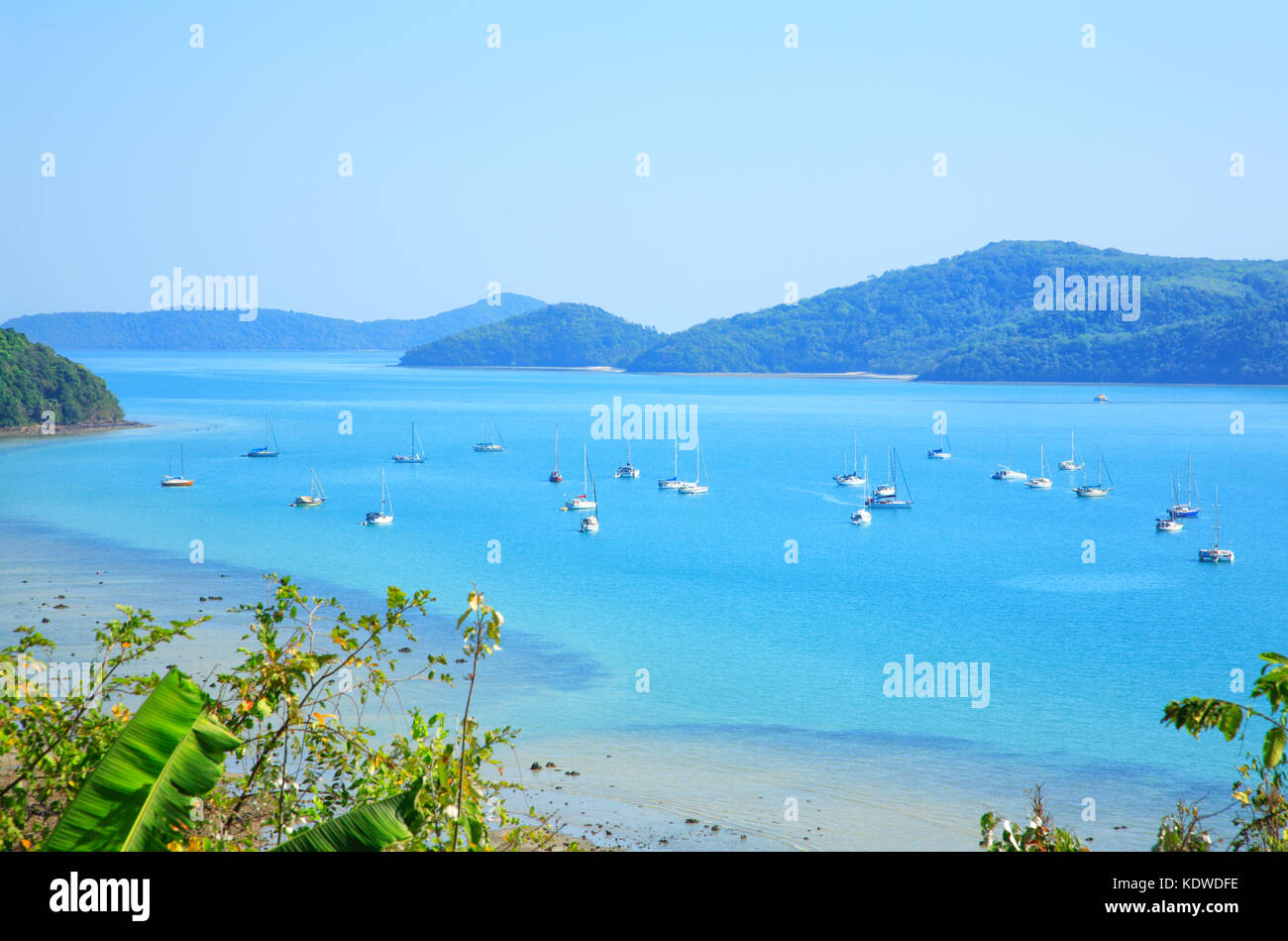 Yon Bay, Ell Island, Lone Island, Phuket, Andaman Sea, Thailand Stock ...