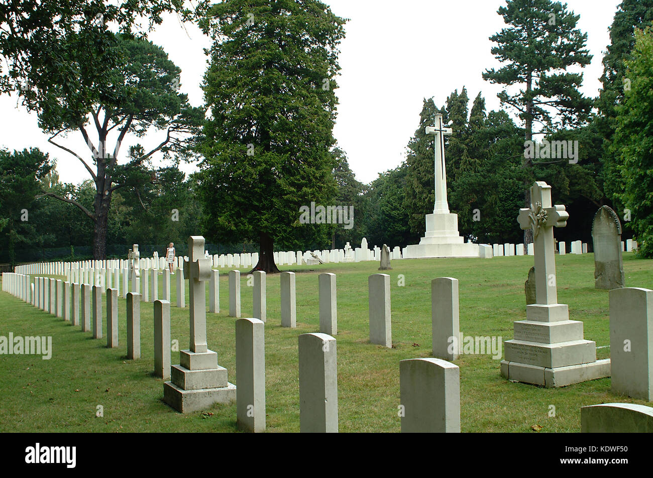 Netley Military War Cemetery, Hampshire, England Stock Photo - Alamy