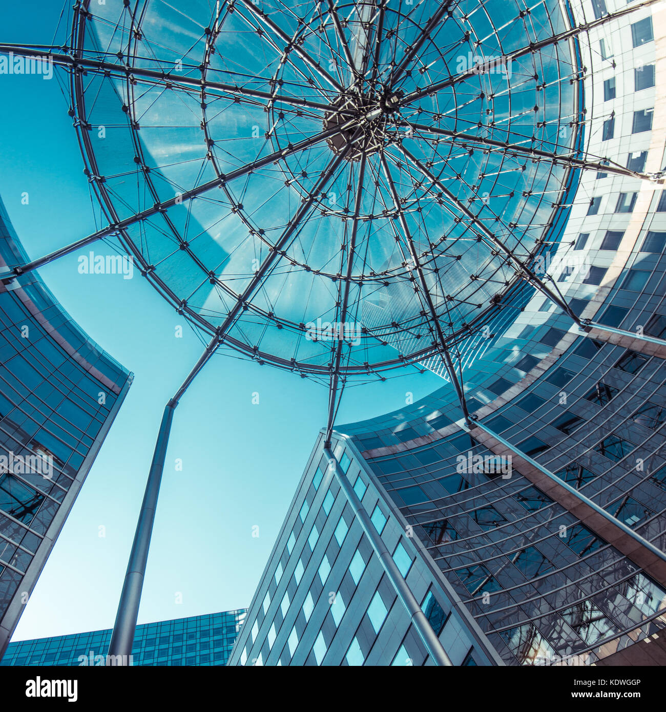 modern architecture in La defence, Paris, France Stock Photo - Alamy