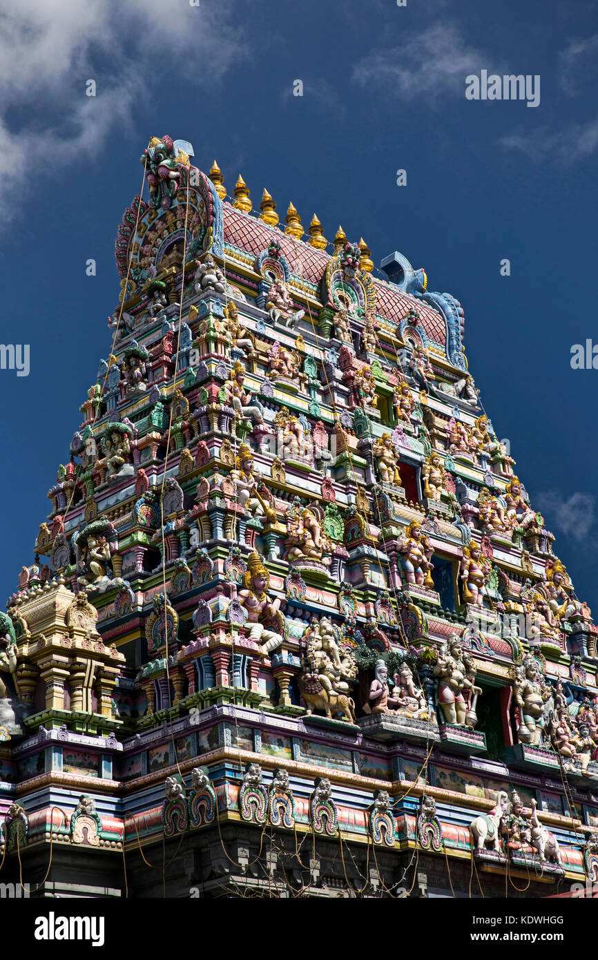 Seychelles hindu temple architecture hi-res stock photography and ...