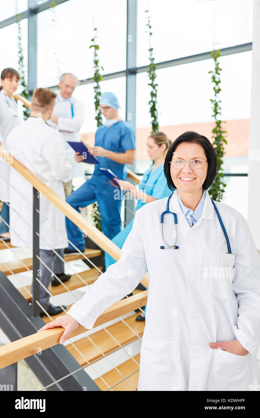Senior woman as successful chief physician with experience Stock Photo ...