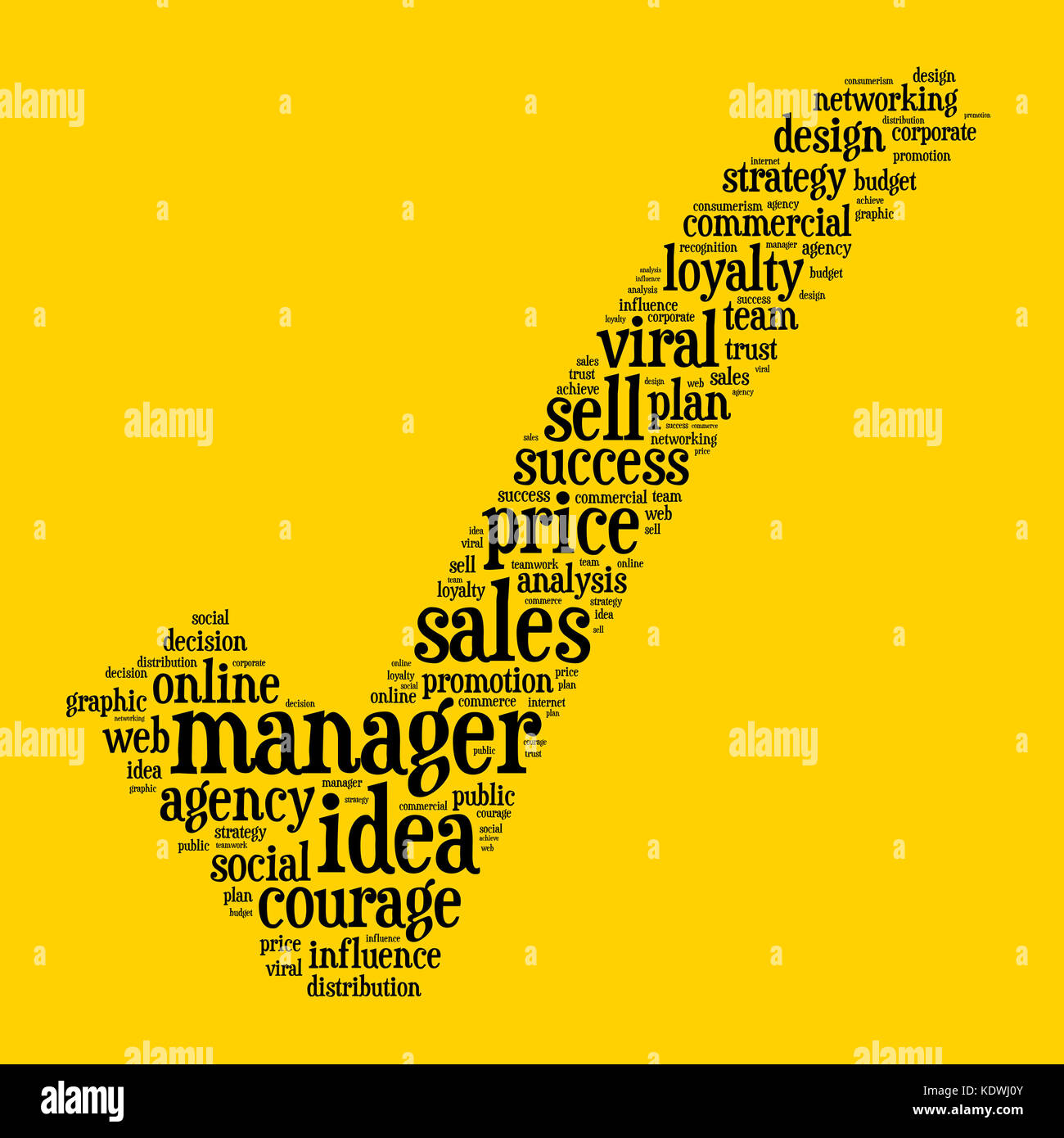 Manager word cloud concept over white background Stock Photo - Alamy