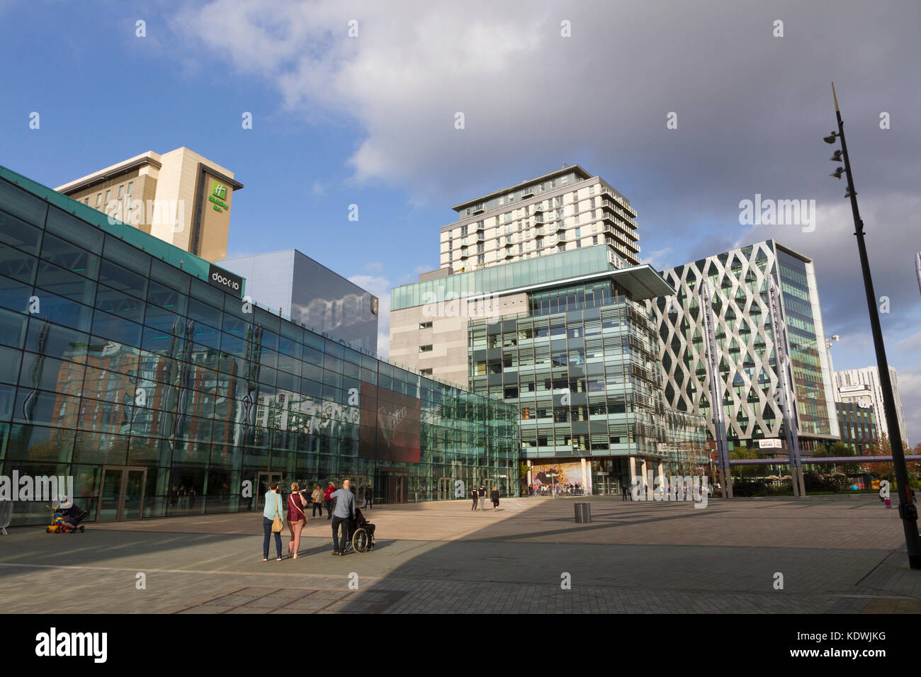 BBC Studios in MediaCityUK, Salford Quays, Manchester Stock Photo - Alamy