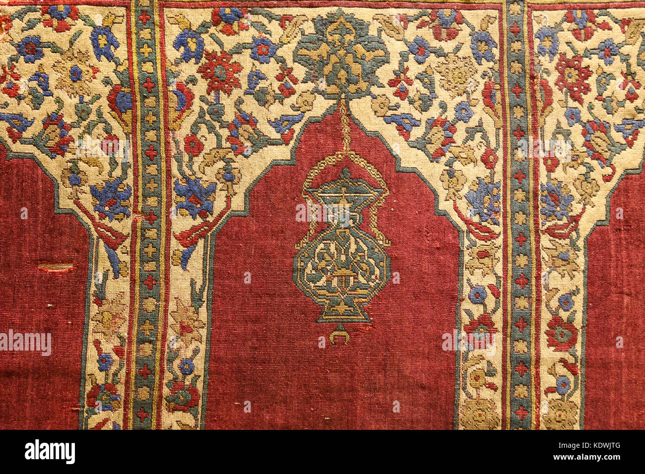 Detail of Turkish Carpet in Istanbul City, Turkey Stock Photo - Alamy