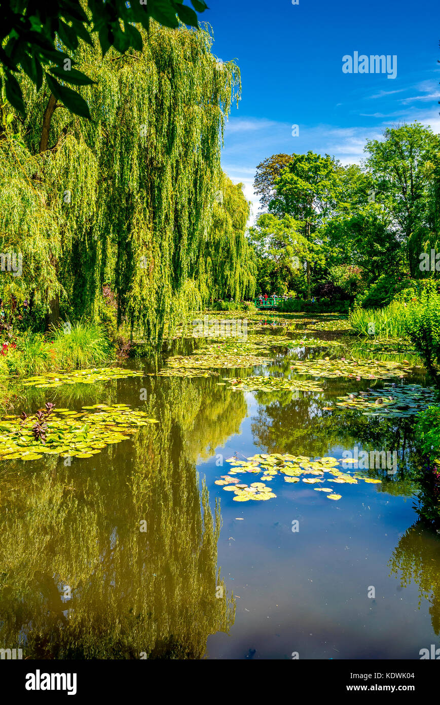 Monet's famous Lily Pond Stock Photo - Alamy