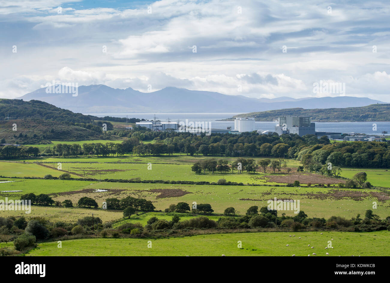 Hunterston B, an advanced gas-cooled Nuclear Power Station run by EDF ...