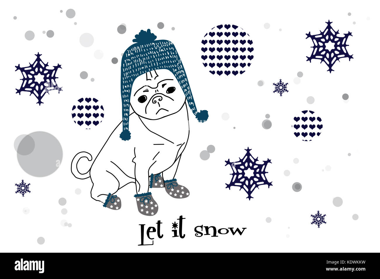 Snow white play illustration Cut Out Stock Images & Pictures - Alamy