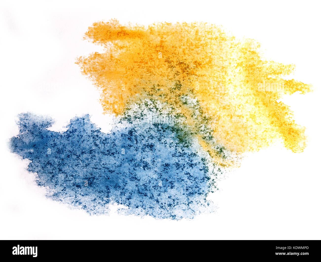 modern art avant-guard texture background blue, yellow wallpaper ...