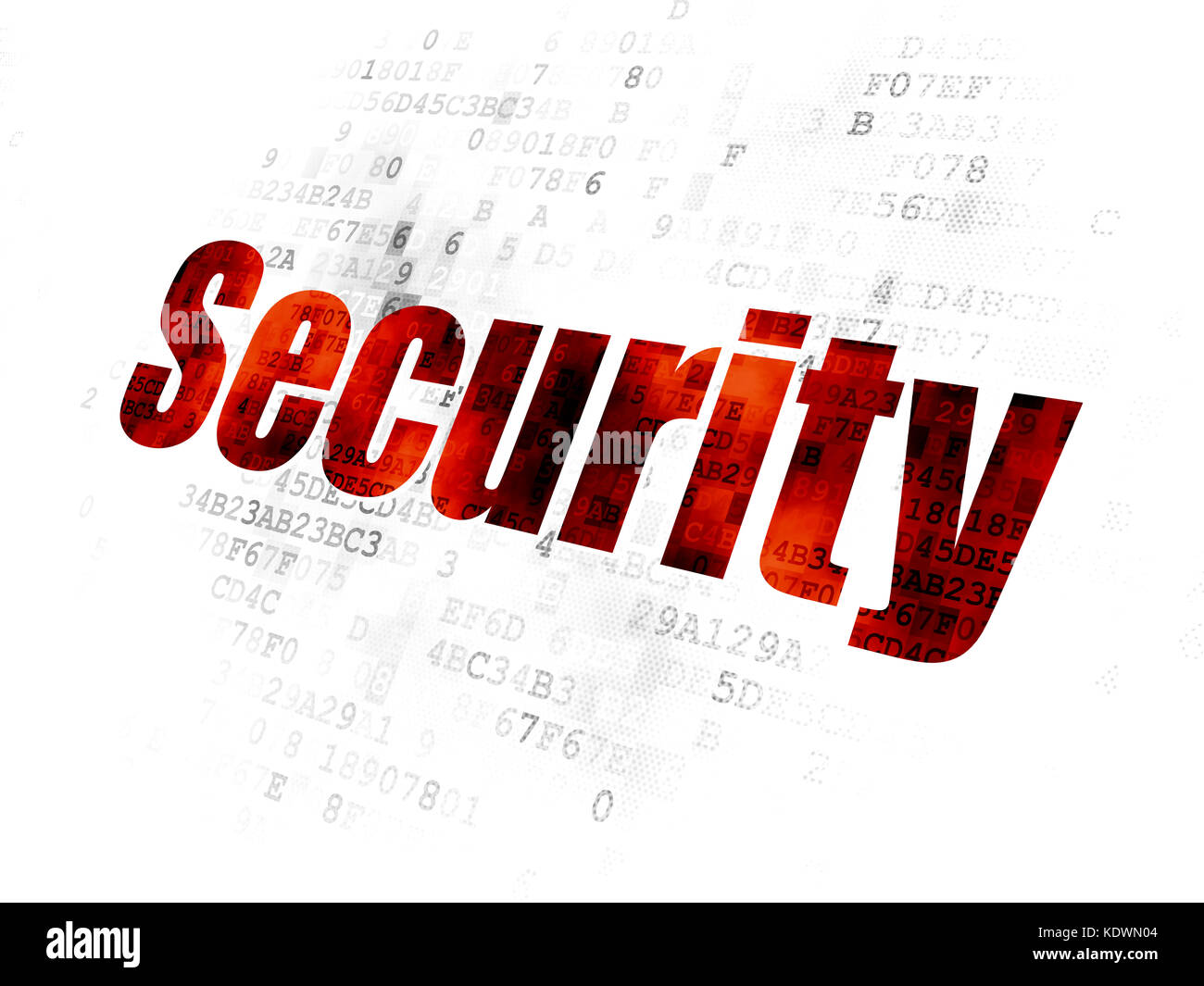 Protection concept: Security on Digital background Stock Photo - Alamy