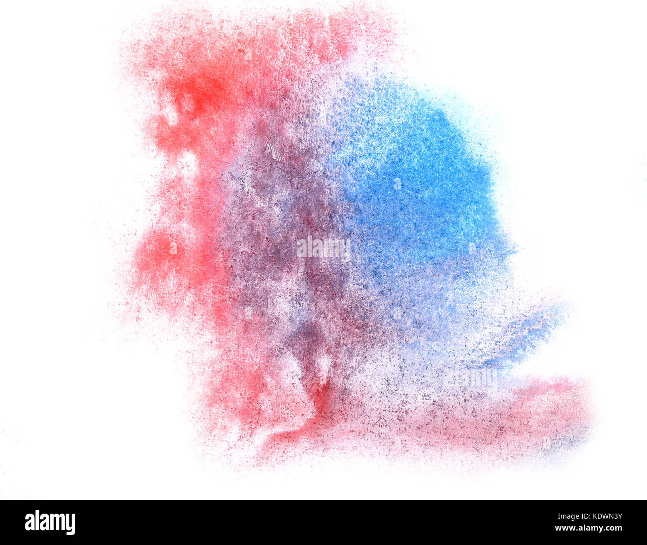 modern art red, blue, violet avant-guard wallpaper seamless pattern ...