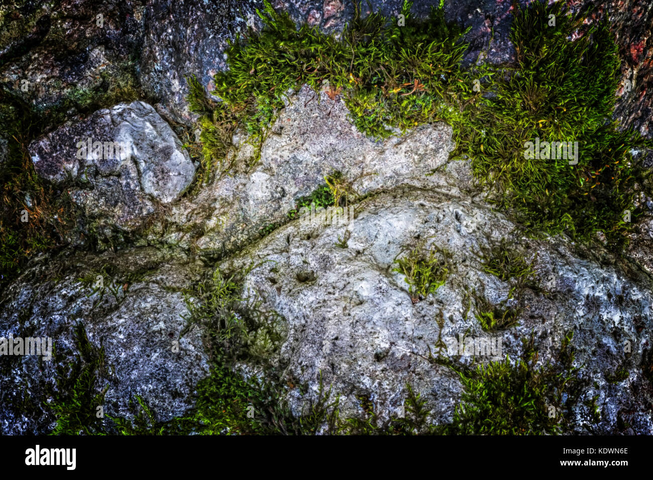 Natural hard rock or stone texture surface as background. Darken from ...