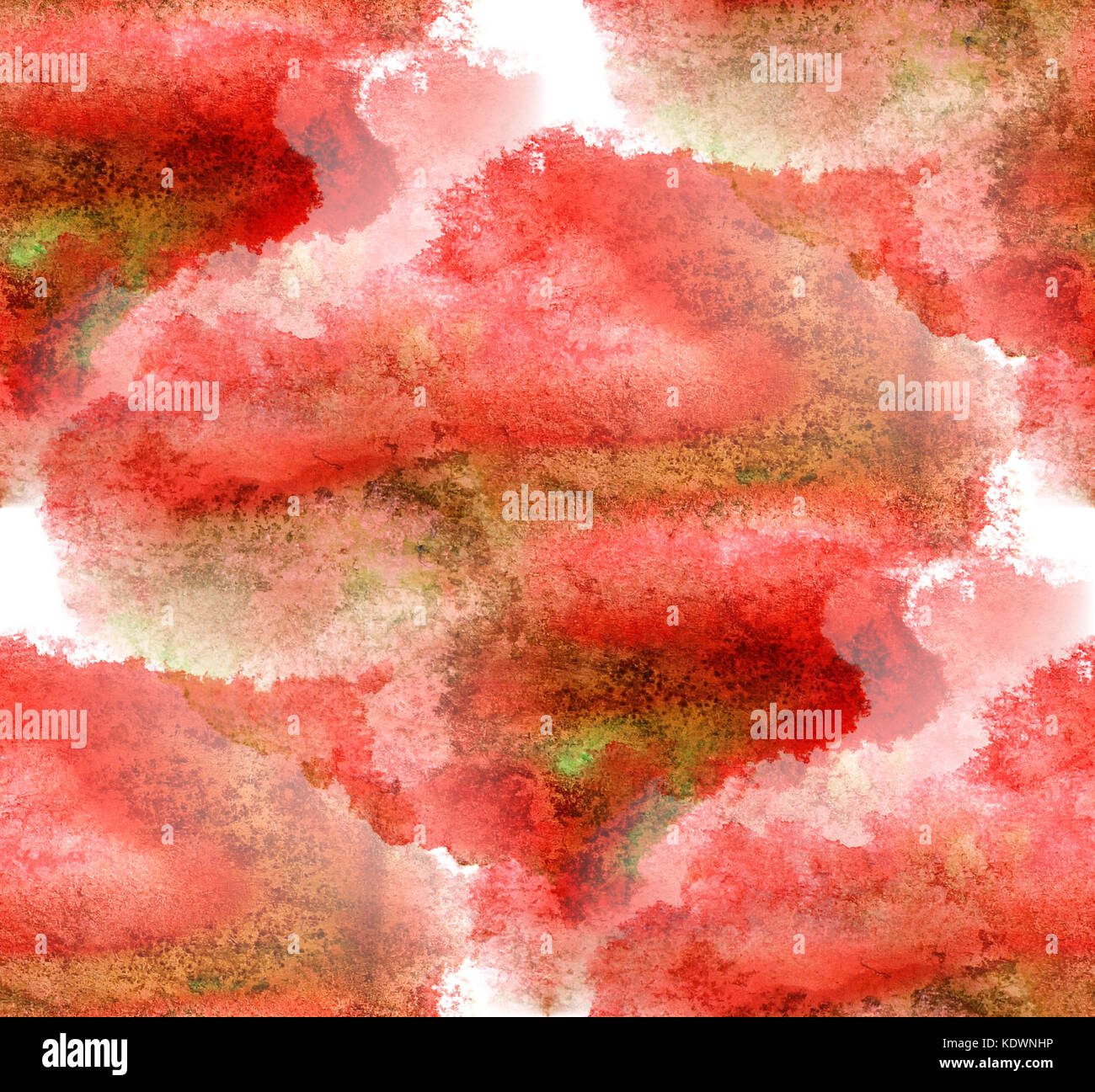 modern artist seamless red, yellow watercolor wallpaper texture Stock ...