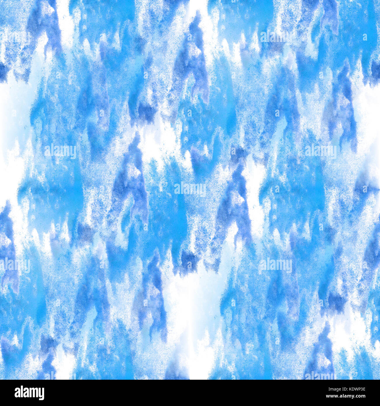 seamless watercolor blue, white artist Mural wallpaper texture Stock ...