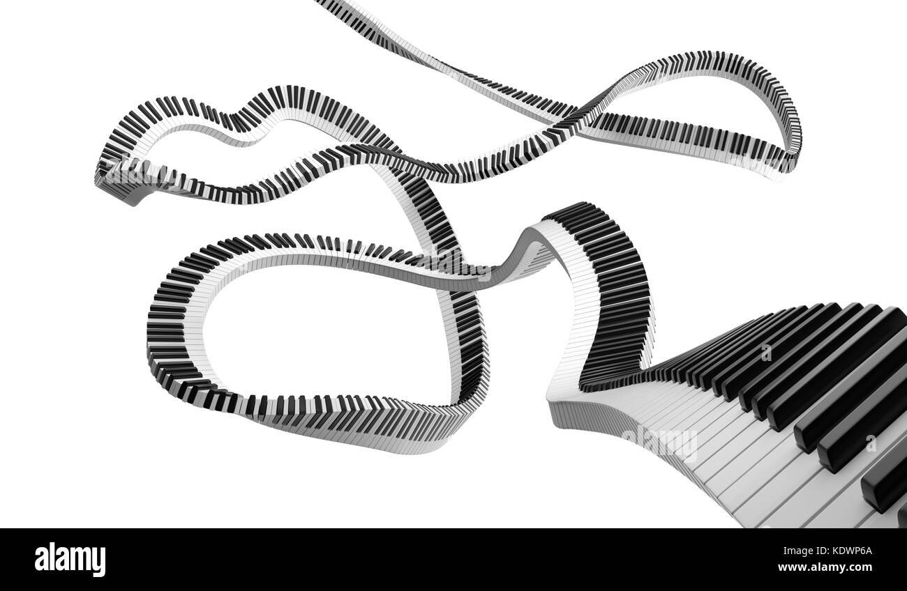 Piano Black And White Keys