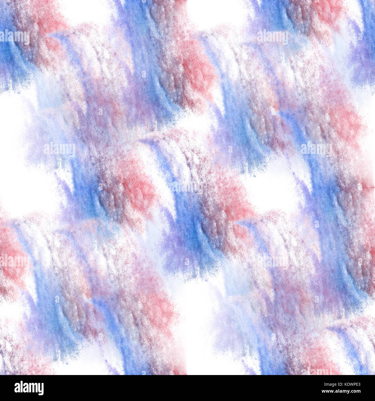 seamless blue, red pattern background wallpaper handmade waterco Stock ...