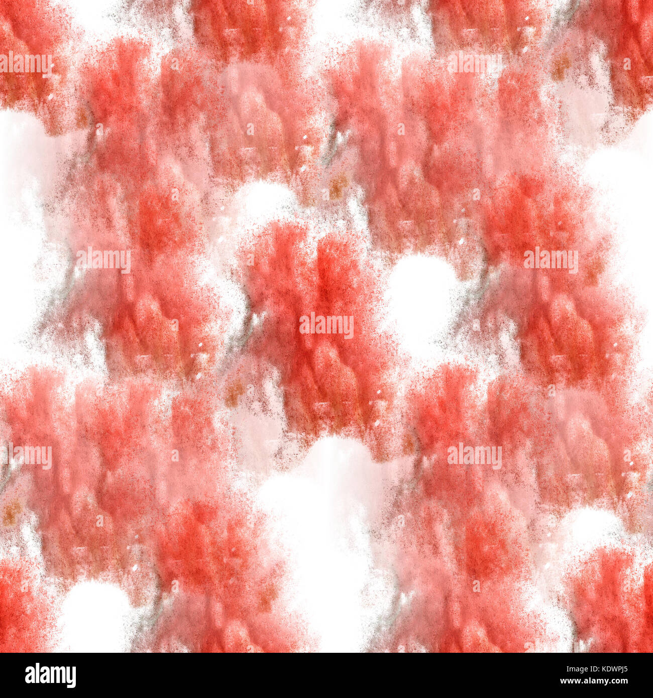 seamless red, white pattern background wallpaper handmade waterc Stock ...