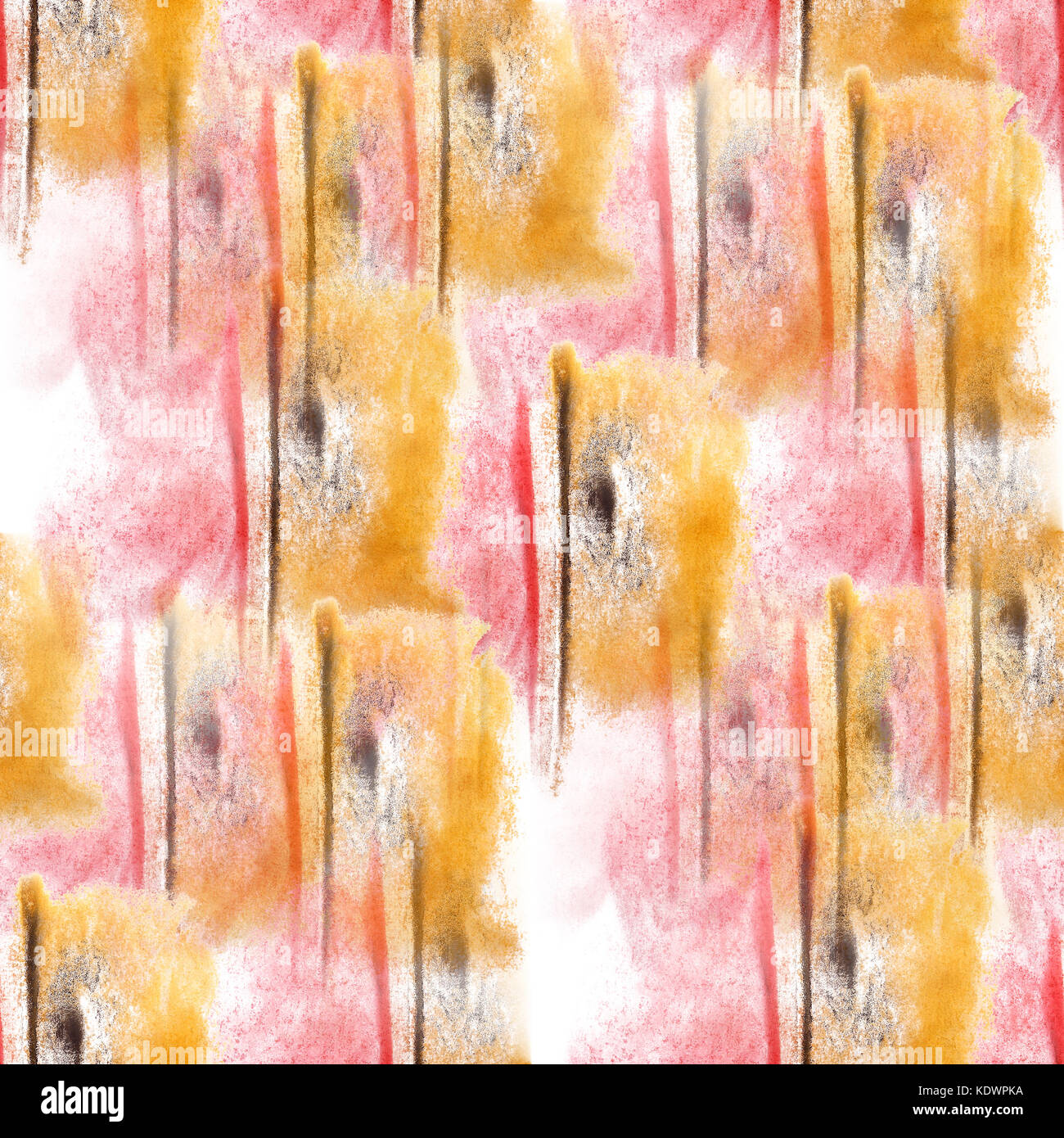 seamless yellow, black, pink pattern background wallpaper handma Stock ...