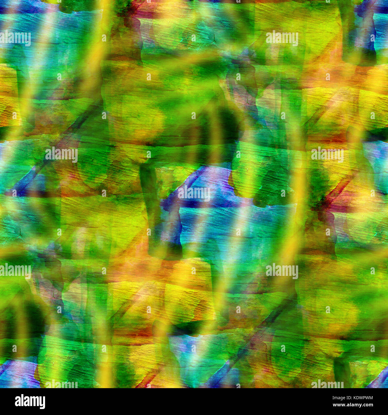 artist grunge band green, yellow, blue texture, watercolor seamless ...