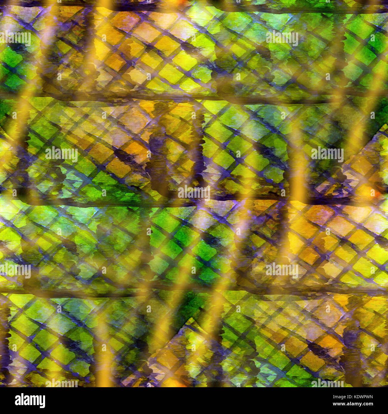 artist grunge band green, yellow, mesh texture, watercolor seamless ...