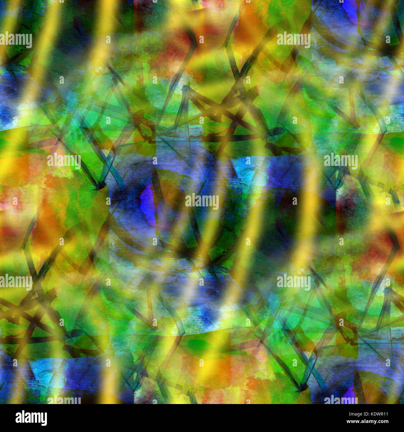 artist grunge band texture, watercolor green yellow seamless, band ...