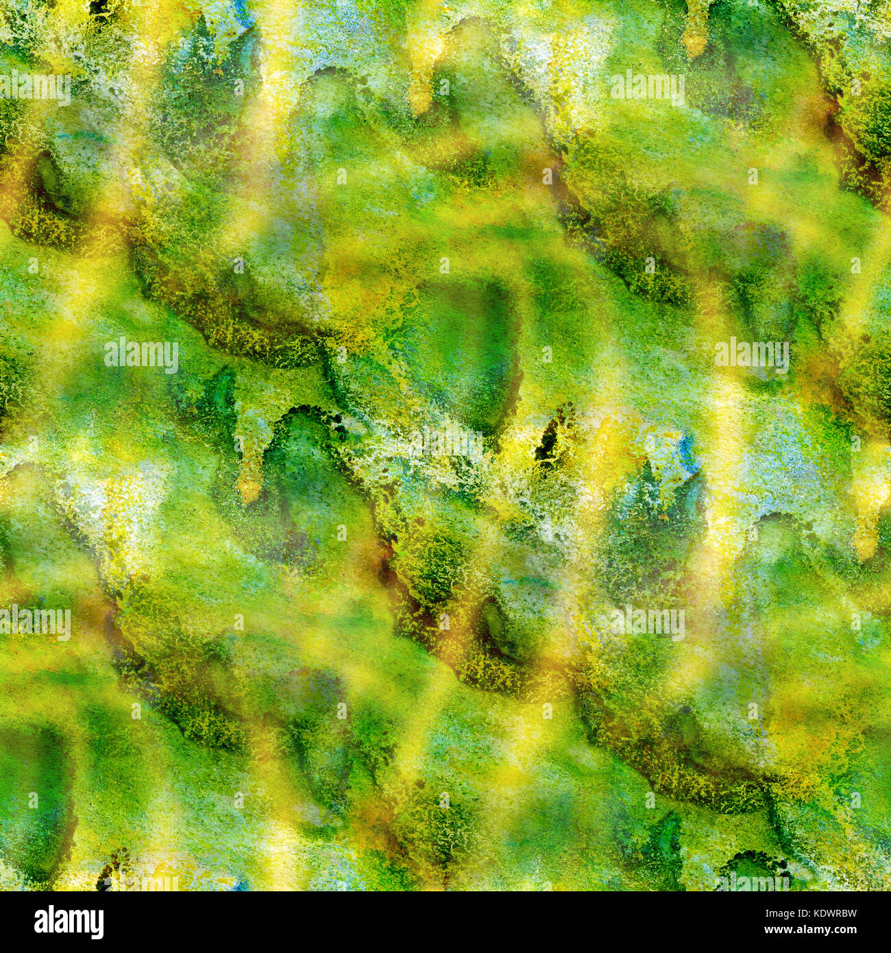 hand hand abstract green watercolor and art seamless texture, ha Stock ...