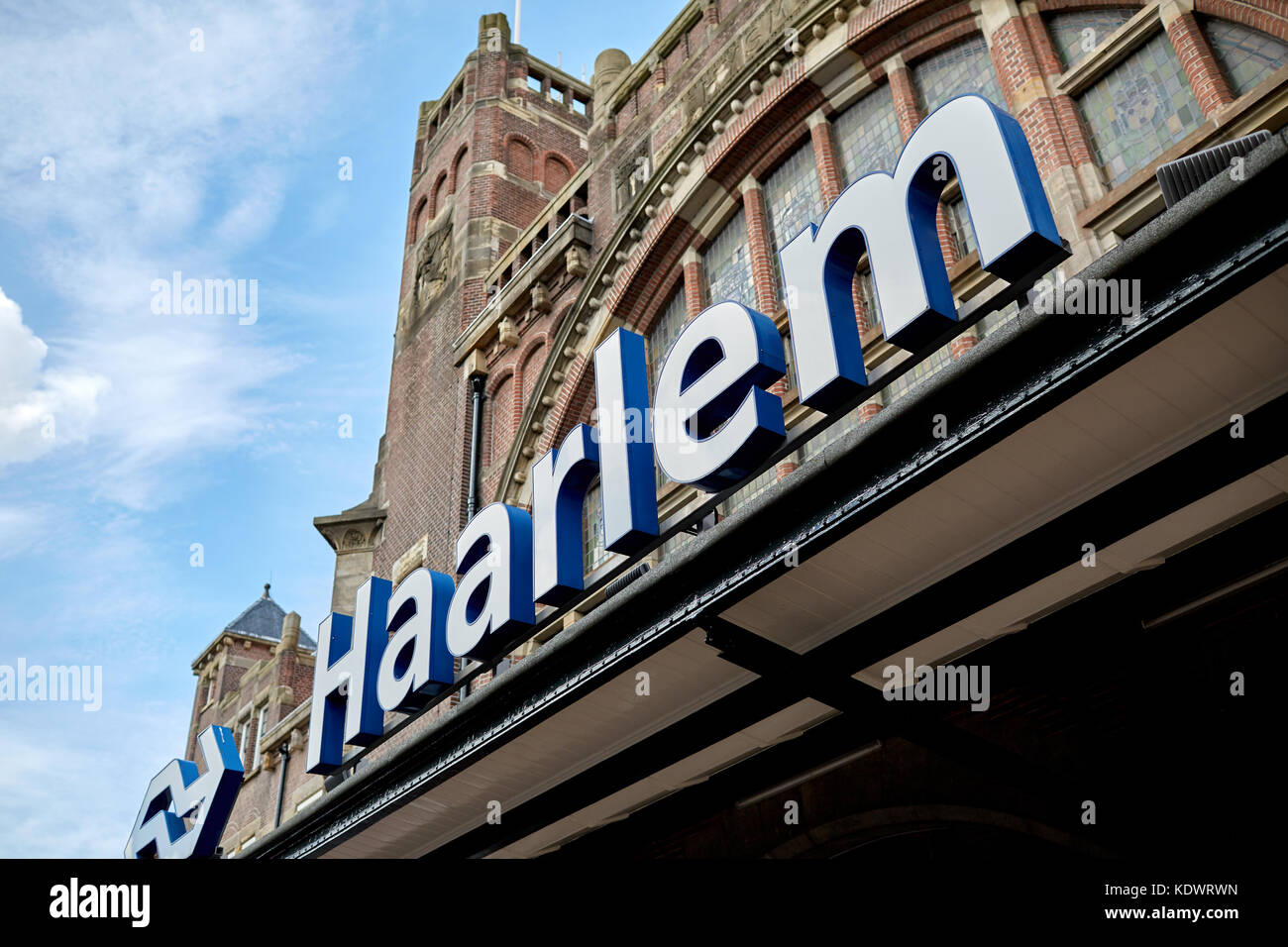 Haarlem train station, Netherlands Stock Photo - Alamy