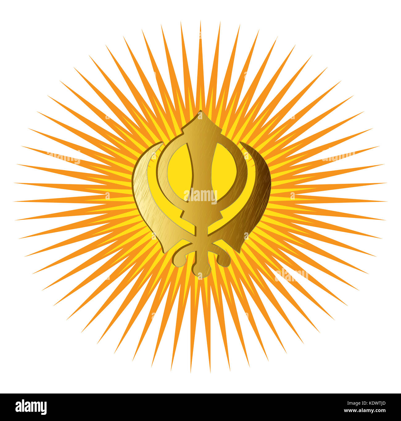Khanda Symbol High Resolution Stock Photography and Images - Alamy
