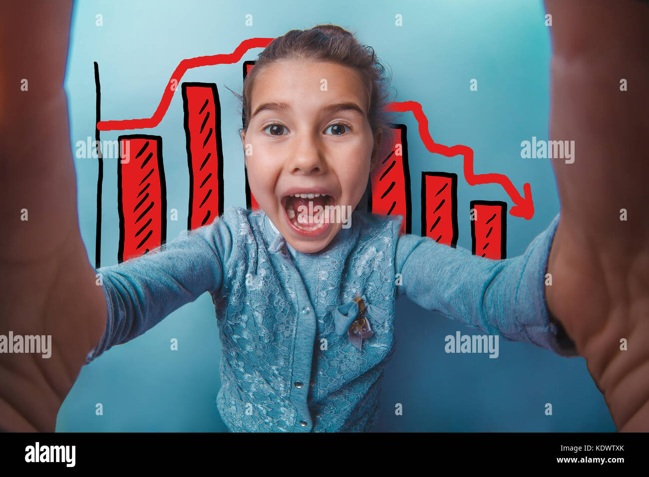 Close up business financial chart graph hi-res stock photography and ...