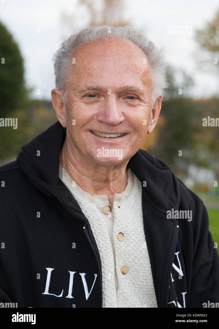 PER RAGNAR Swedish actor and writer,in 2017,played his set of Martin ...