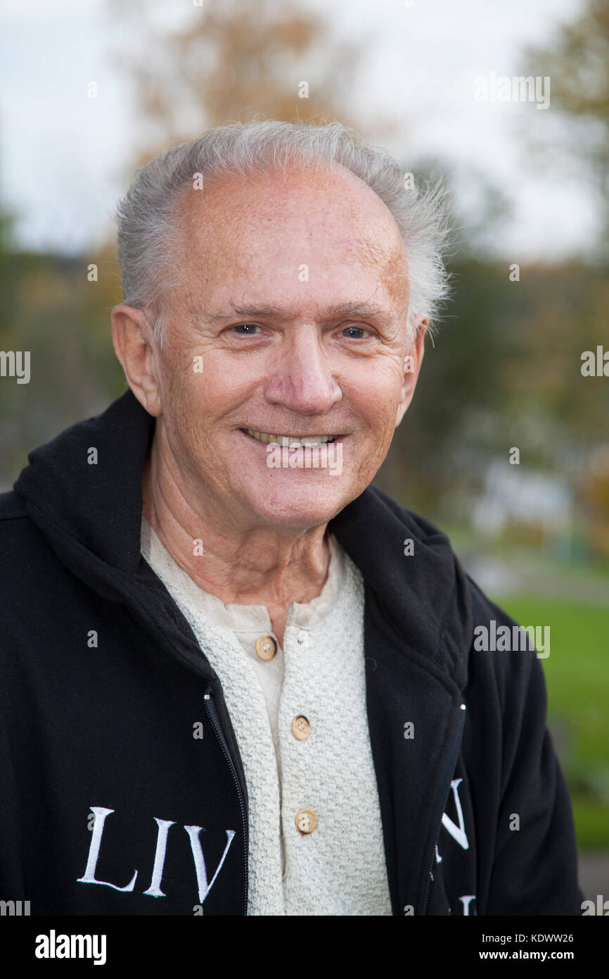 PER RAGNAR Swedish actor and writer,in 2017,played his set of Martin ...