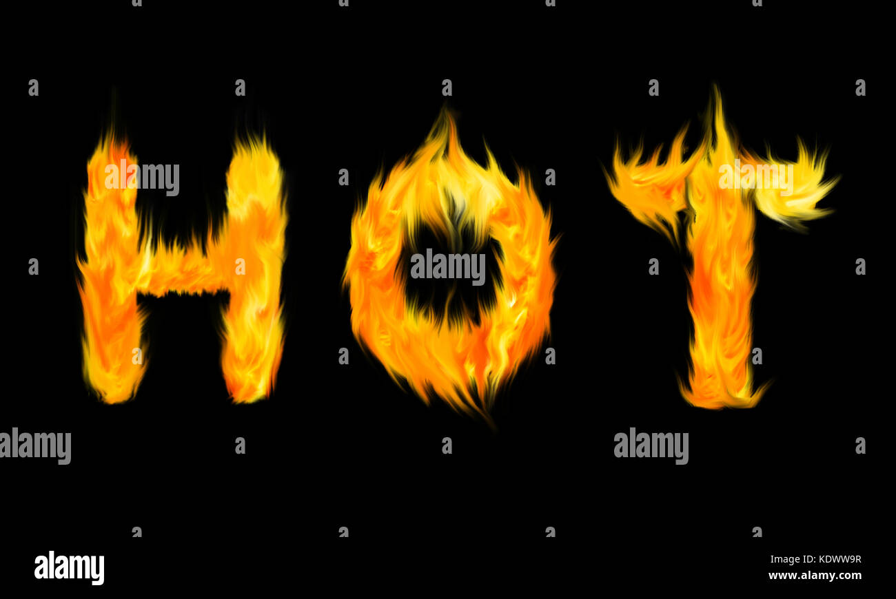 Fire letters hi-res stock photography and images - Alamy