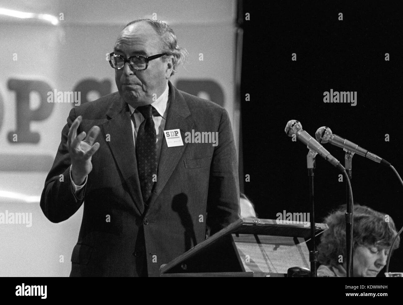 Sdp leader roy jenkins hi-res stock photography and images - Alamy