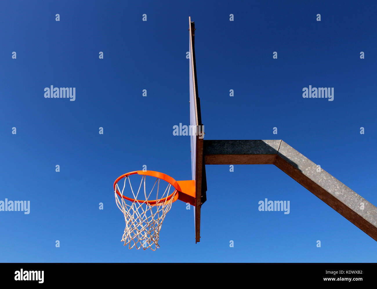 Basketball Hoop Side View Against High Resolution Stock Photography and ...
