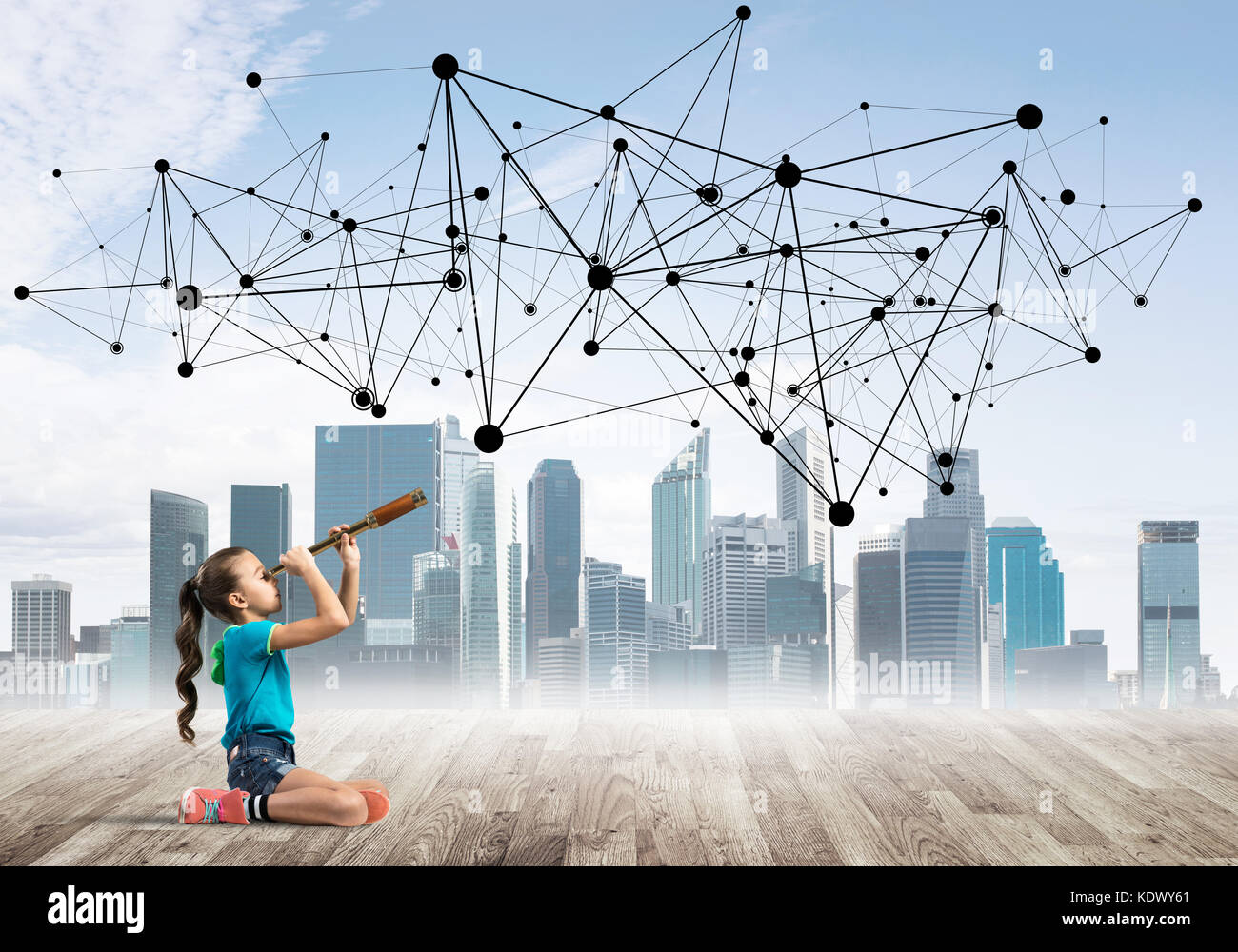 Concept of social wireless connection and internet use for ...