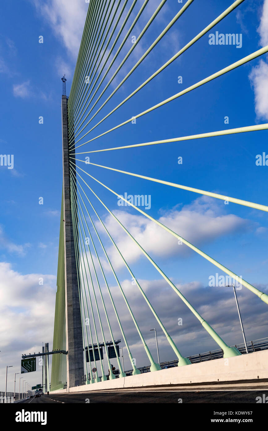 Mersey gateway bridge hi-res stock photography and images - Alamy